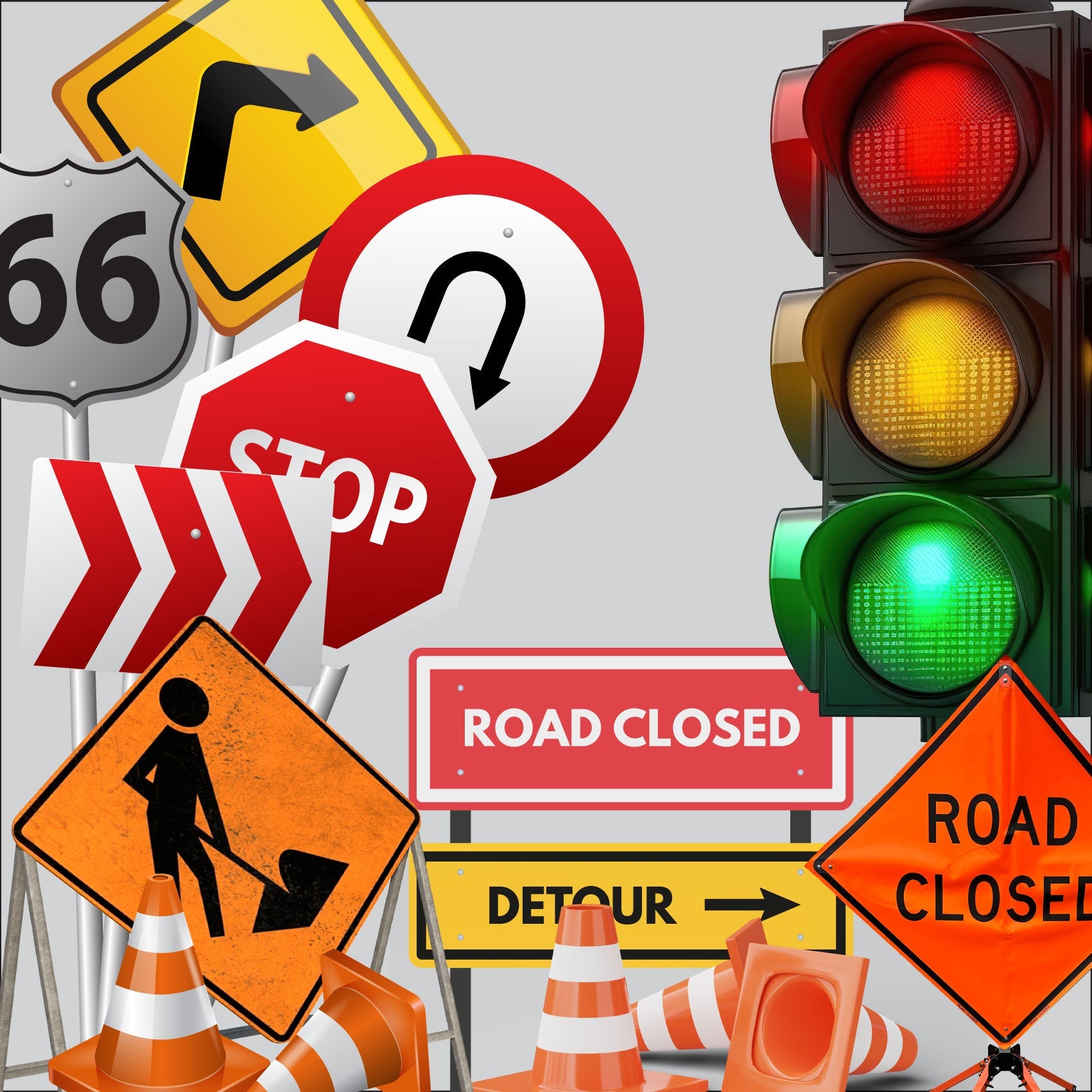 Traffic & Road Signs – BH Sign Studio